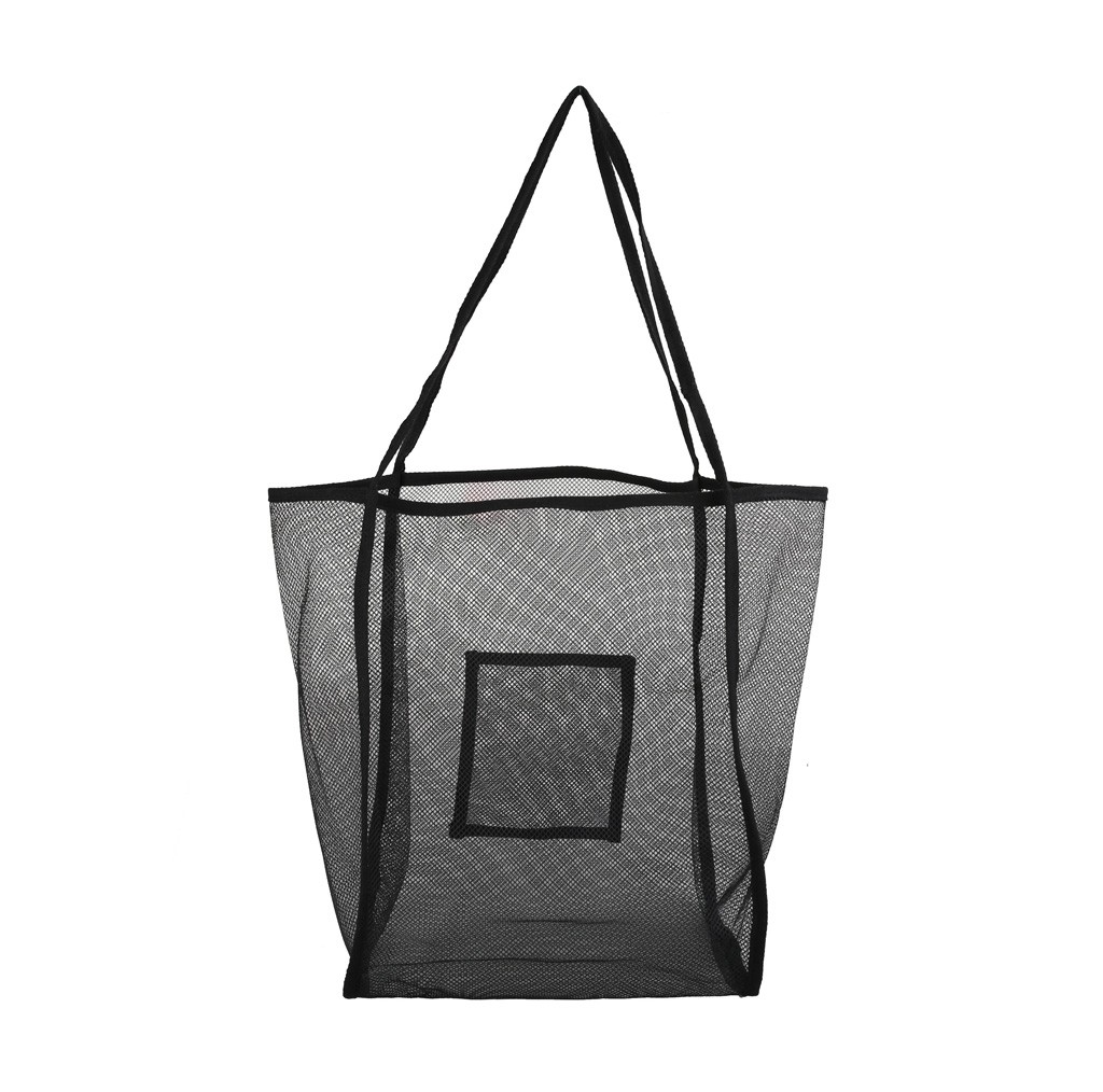 EnJoCho Mesh Big Capacity Bags Shopping Handbag Travel Bag Clutch ...