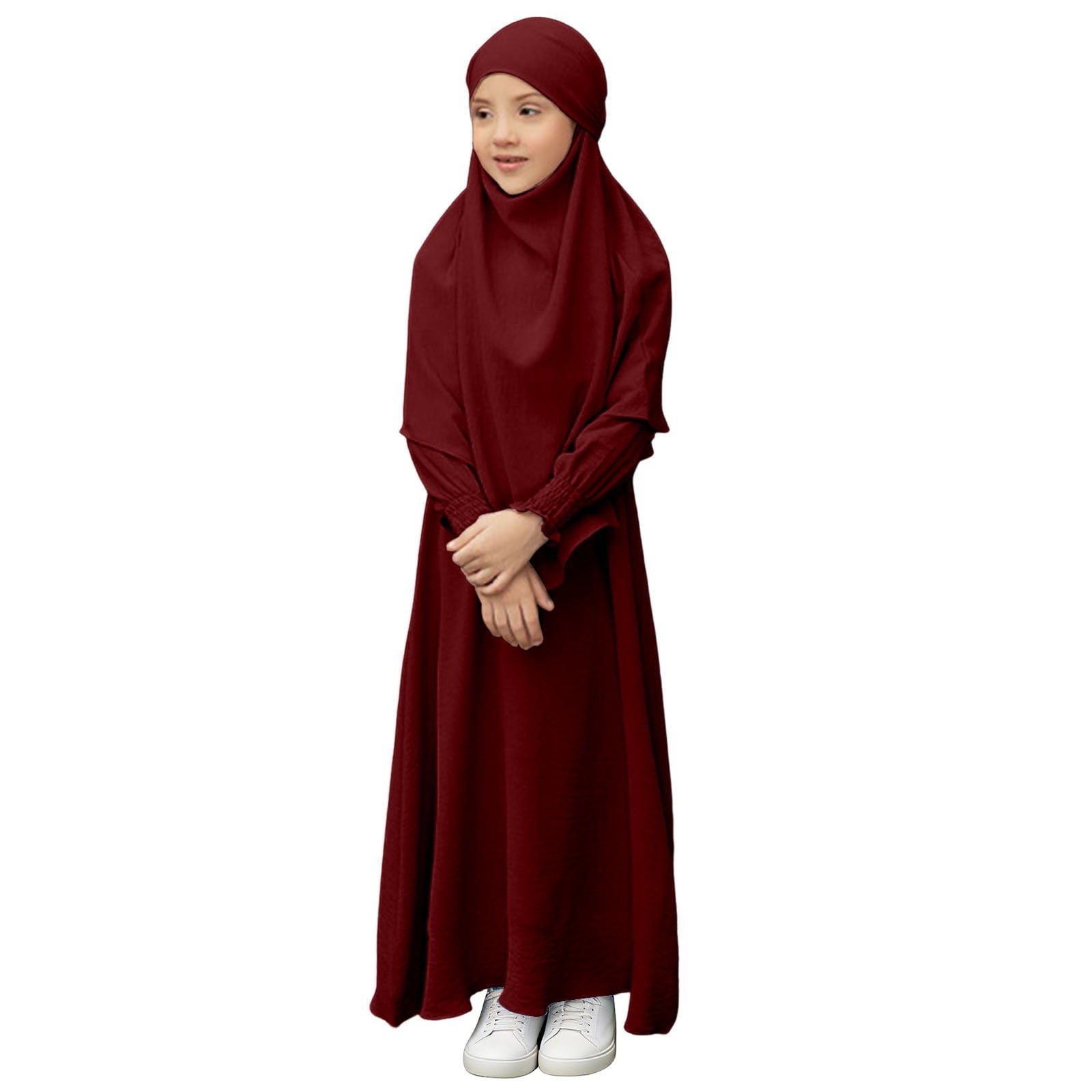 EnJoCho Musli𝗆 Dress for Girls Islami𝖼 Prayer Abaya Dress Long Sleeve ...