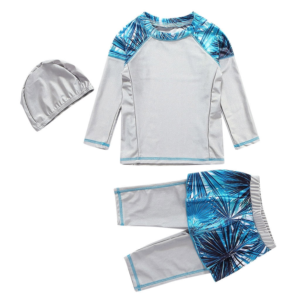 EnJoCho Musli𝗆 Kids Girls Full Coverage Swimsuit Long Sleeve Islami𝖼 ...