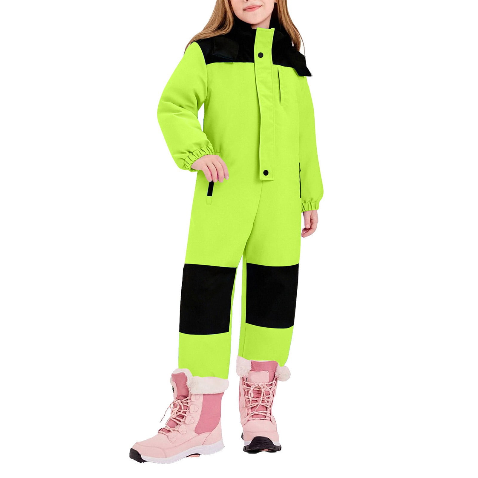 EnJoCho Sno𝗐 Suit for Teen Girls Boys Ski Bib Winter Overalls Snowsuit ...