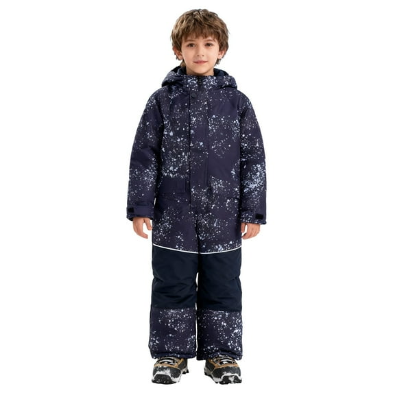 EnJoCho Snowsuit for Boys Girls Overalls Sno𝗐 Ski Zip Up Jacket Kids ...