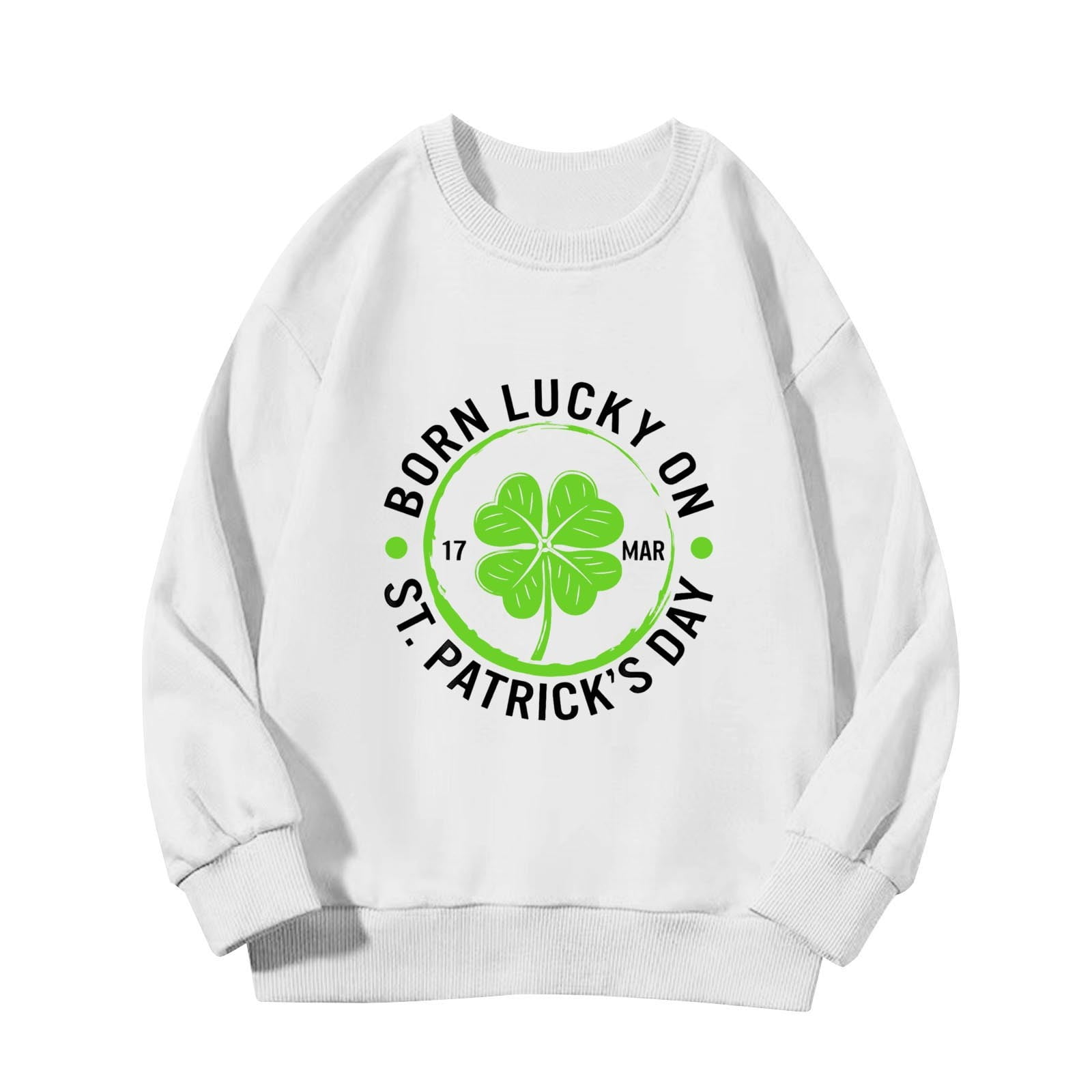 EnJoCho St Patric𝗄’s Day Kids 𝖢lover Shamroc𝗄 Sweatshirt Long Sleeve ...