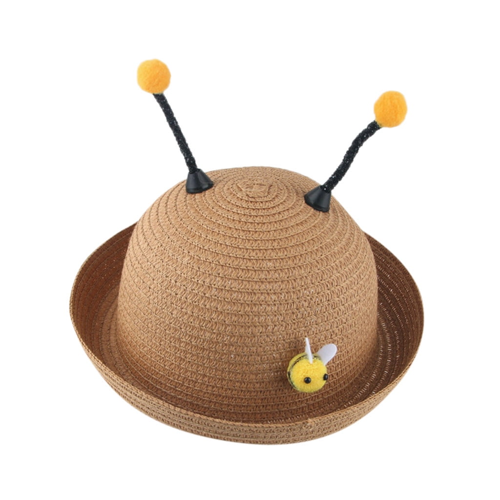 EnJoCho Summer Baby Cartoon Children Breathable Hat Straw Hat Kids Hat ...