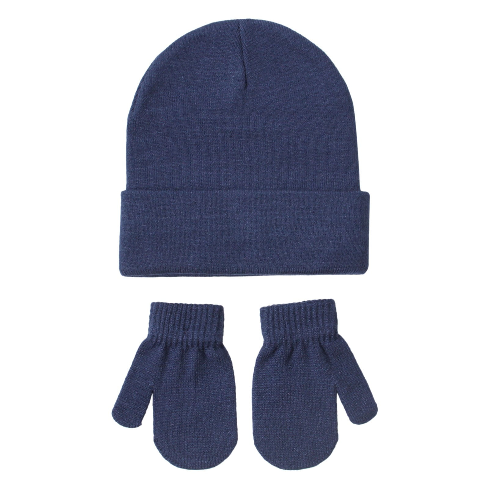 EnJoCho Toddler Baby Beanie Hat and Mittens Set Baby Hats and Mittens ...