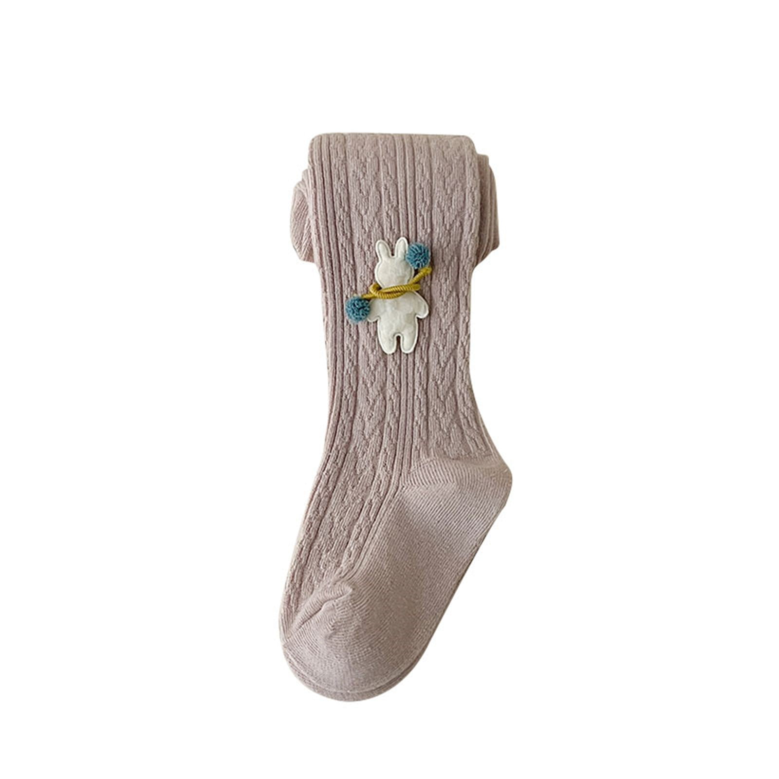 EnJoCho Toddler Baby Girl Easter Soft Knitted Tights Pants Bunny ...