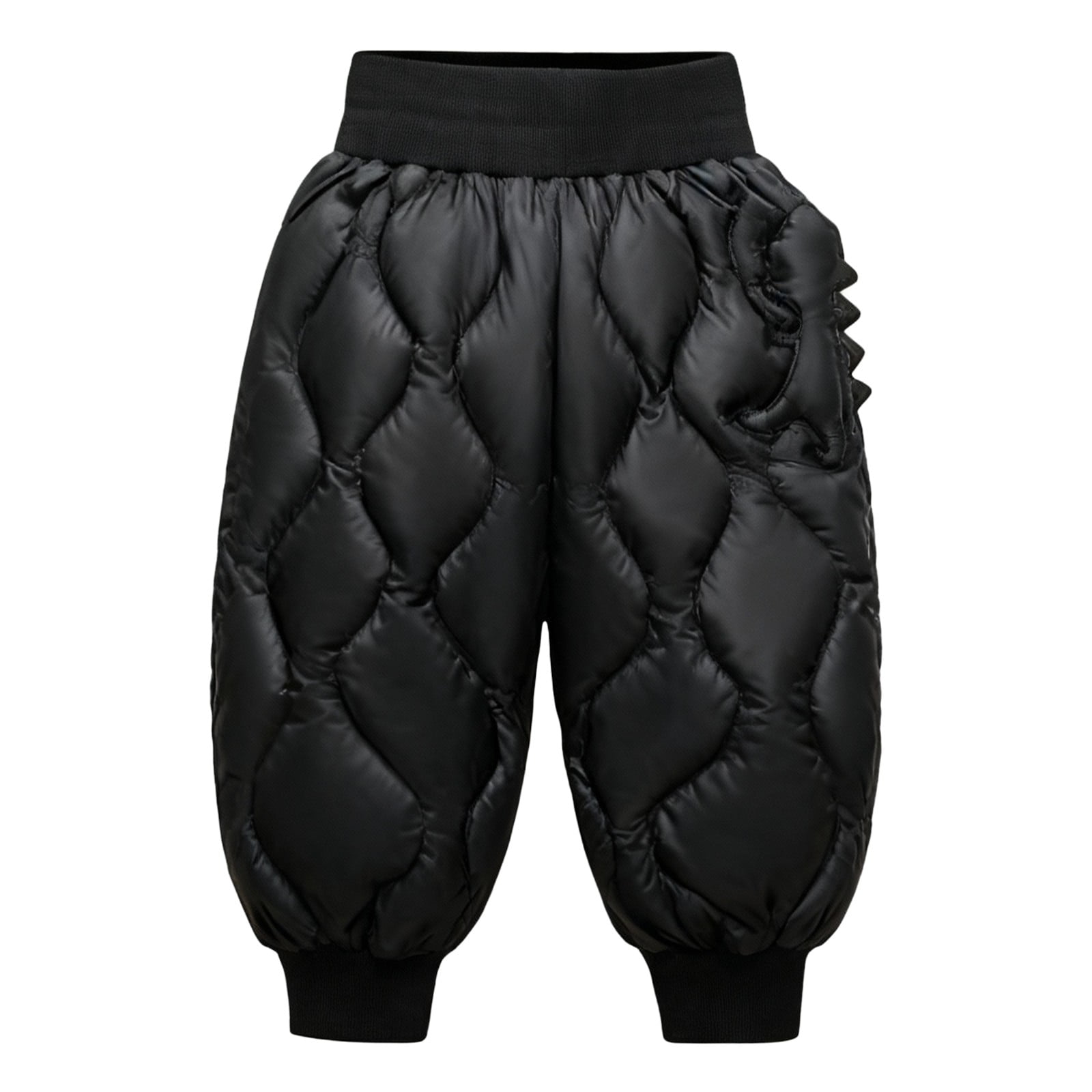 EnJoCho Toddler Baby Glitter Ski Pants 𝖶aterproof Puffer Sweatpants ...