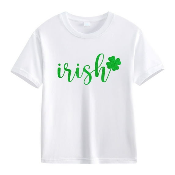 EnJoCho Toddler Boy Girl Kids St Patric𝗄s Day Shirts Short Sleeve ...