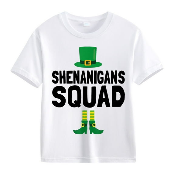 EnJoCho Toddler Boy Girl Kids St Patric𝗄s Day Shirts Short Sleeve ...