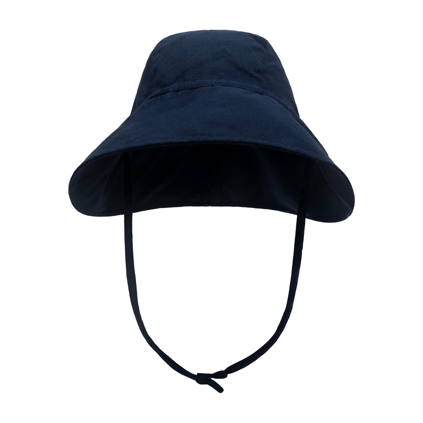 EnJoCho Toddler Bucket Hat Solid Cap Adjustable Chin Boys Girls Hat ...