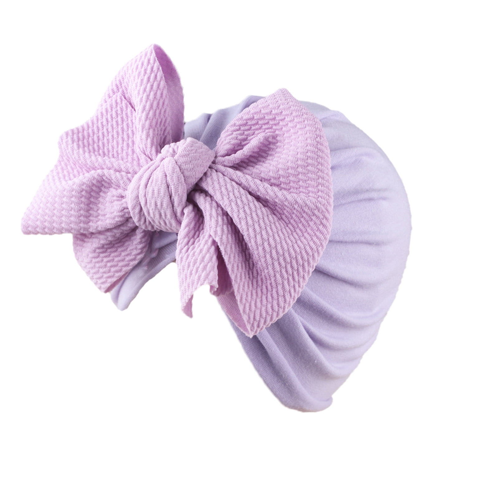 EnJoCho Toddler Cute Solid Hat Cap White Bowknot Headband Headwear Accessories Baby Small Kids ...