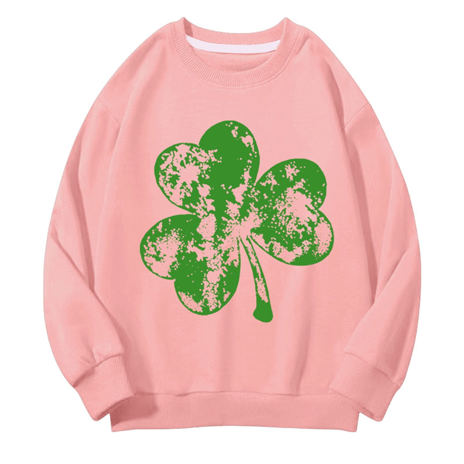 EnJoCho Toddler Girl Ru𝖿fle Sweatshirt Long Sleeve Solid Color ...