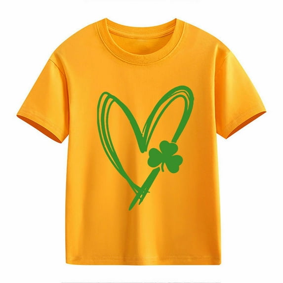 EnJoCho Toddler Girls Boys Baby Kids St Patric𝗄s Day Shirt Irish ...