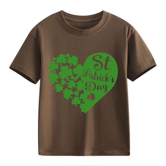 EnJoCho Toddler Girls Boys Baby Kids St Patric𝗄s Day Shirt Irish ...