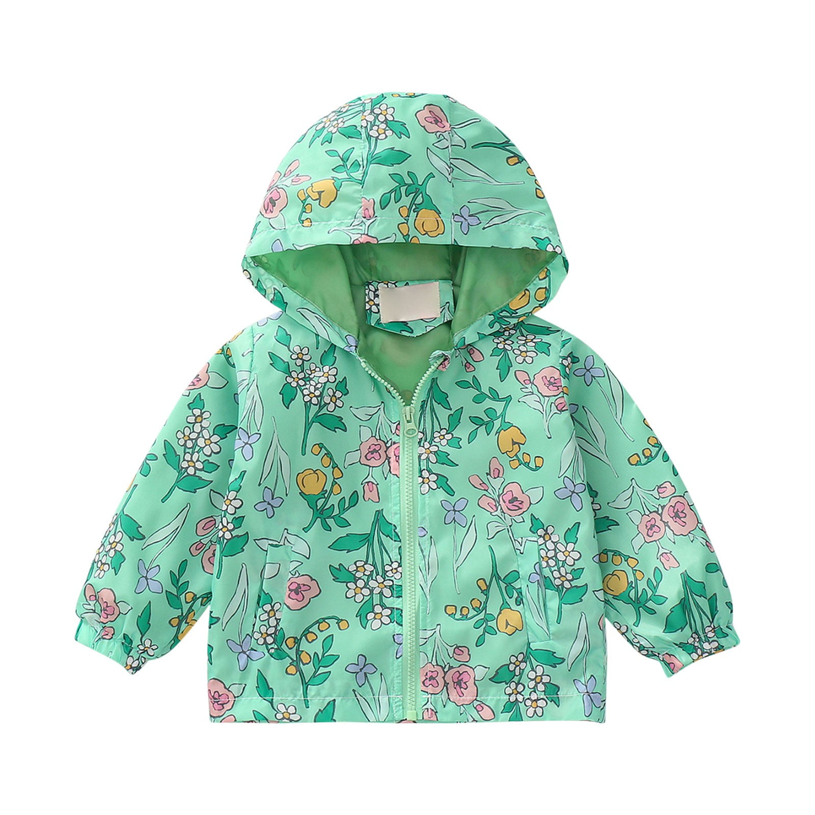 EnJoCho Toddler Girls Boys Cartoon Lightweight Jacket Hooded ...