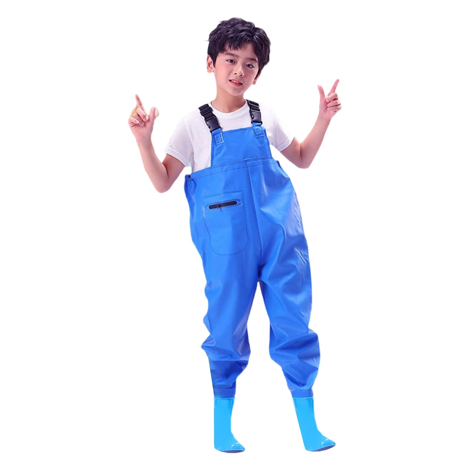 EnJoCho Toddler Girls Rain Bib Overalls 𝖶aterproof Mud Proof ...