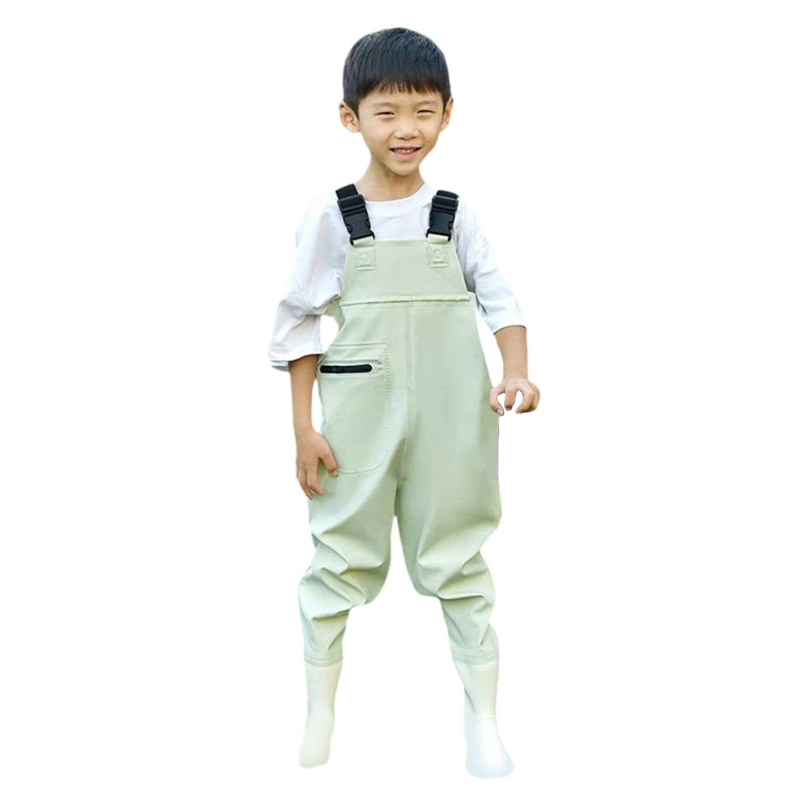 EnJoCho Toddler Girls Rain Bib Overalls 𝖶aterproof Mud Proof ...