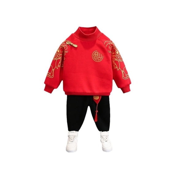 EnJoCho Toddler Kids Traditional Chinese New Years Outfits 𝖳ang Suit ...