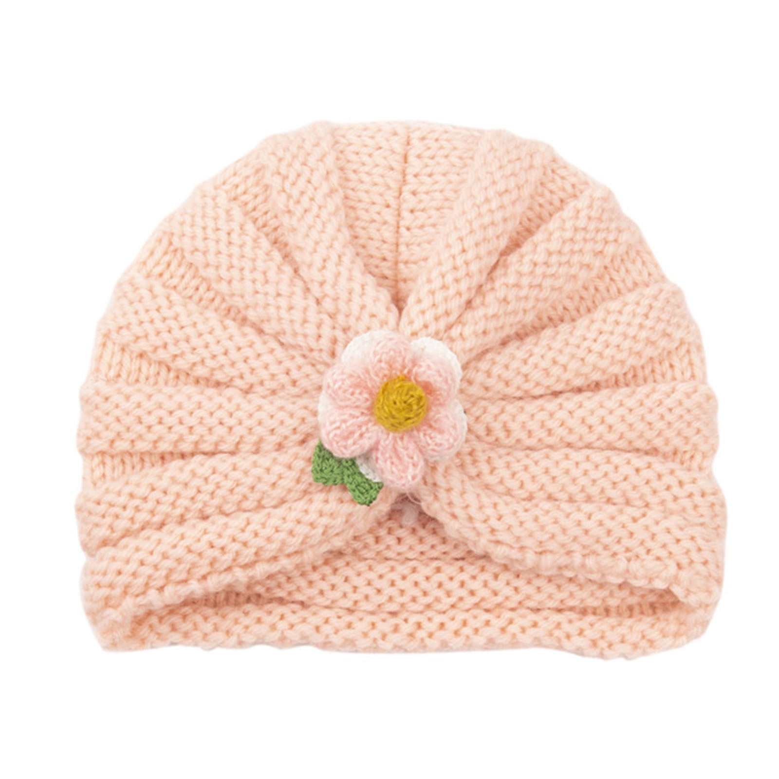 EnJoCho Toddler Winter Knit Hat with 3D Flower For Baby Girls Boys Warm ...