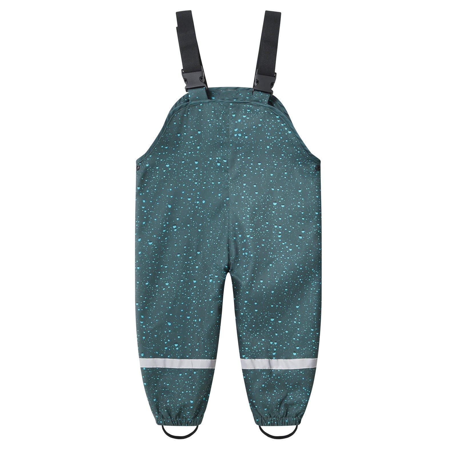 EnJoCho Toddlers Rain Bib Pants 𝖶aterproof Lightweight Mud Proof ...