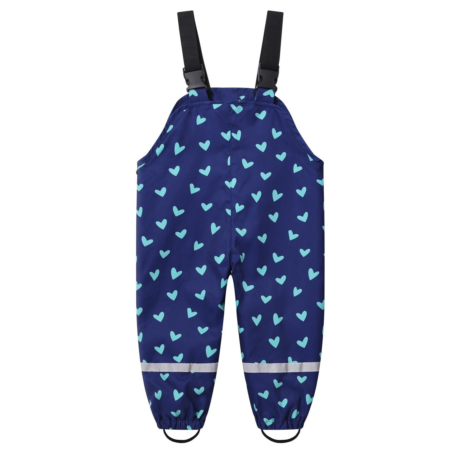 EnJoCho Toddlers Rain Bib Pants 𝖶aterproof Lightweight Mud Proof ...