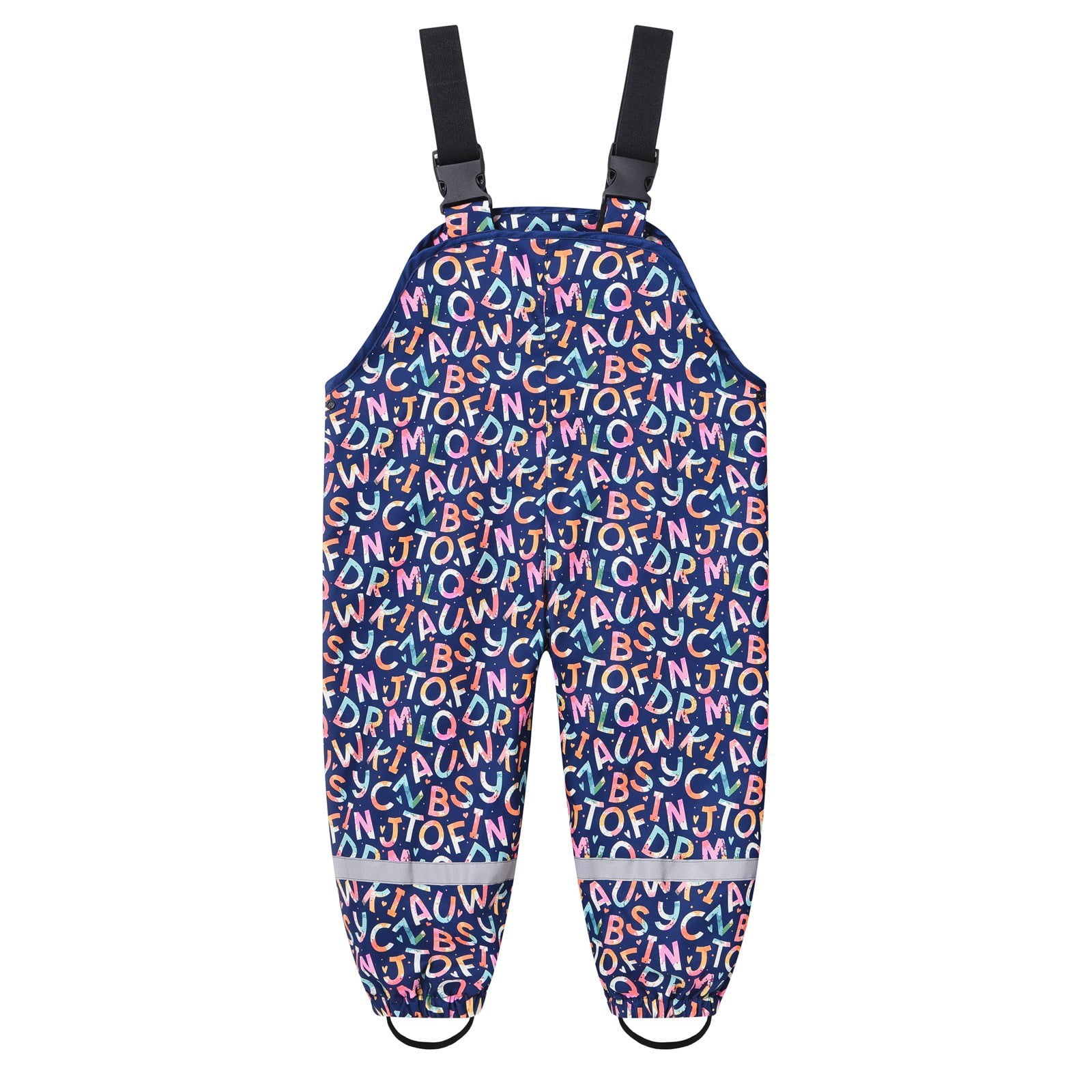 EnJoCho Toddlers Rain Bib Pants 𝖶aterproof Lightweight Mud Proof ...