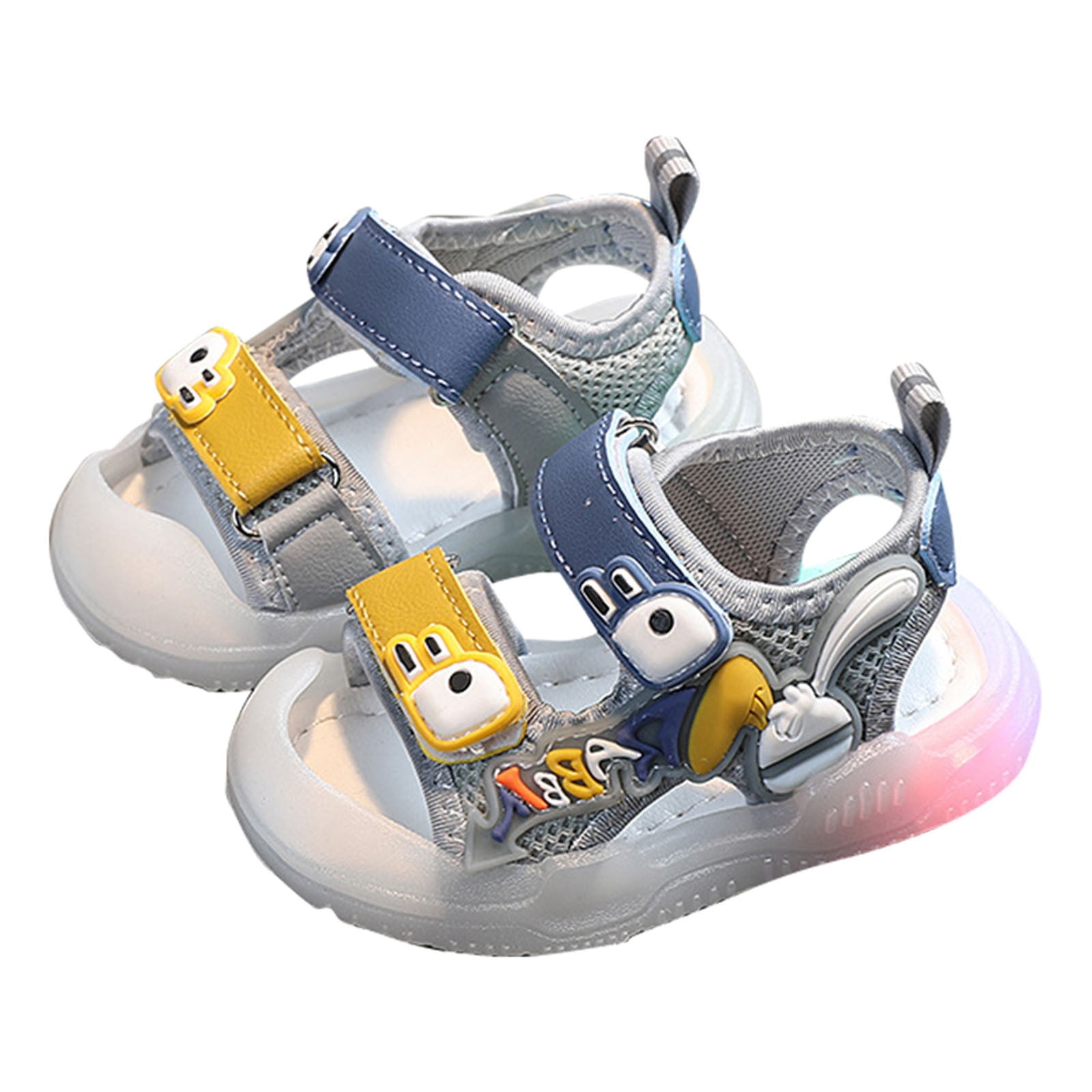 NOKIO Unisex Toddler Sports Sandals - Colorful Gradient Design ...