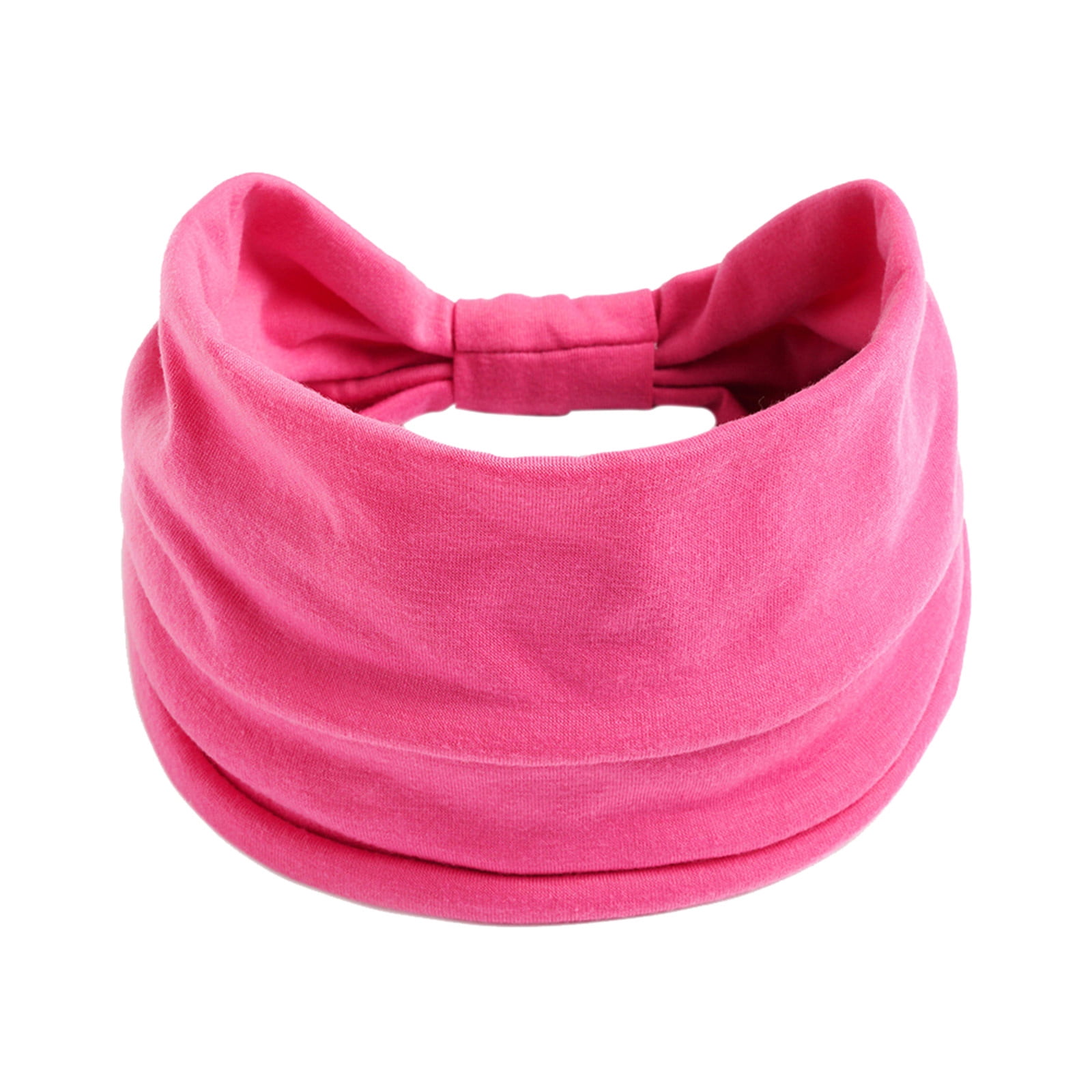 EnJoCho Wide Headbands For Women Fashion Solid Color Hairband Elastic ...