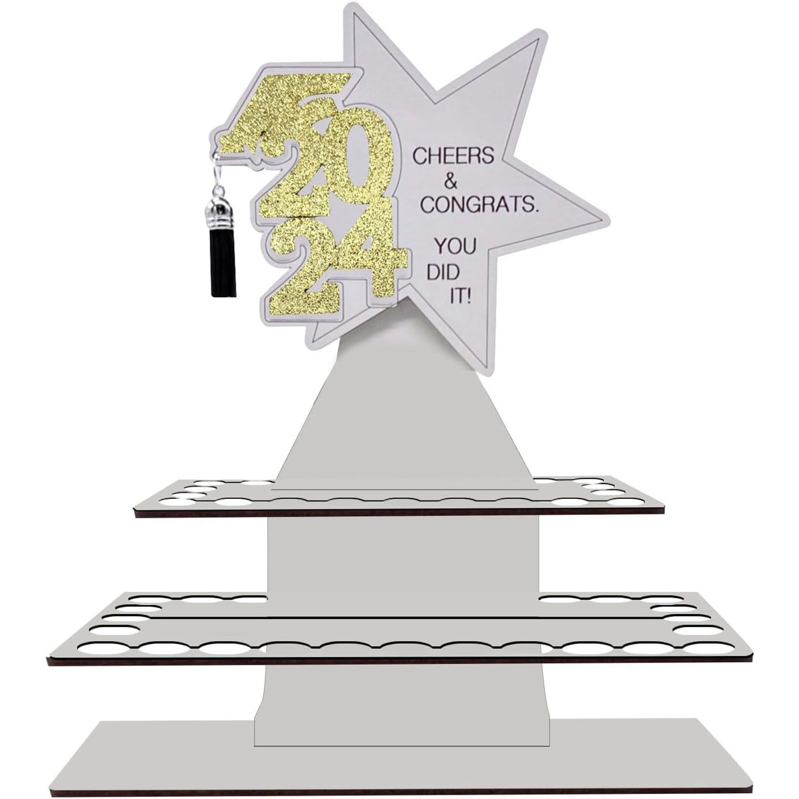 EnJoCho Wood Graduation Holder High School Graduation Gift Class Of ...