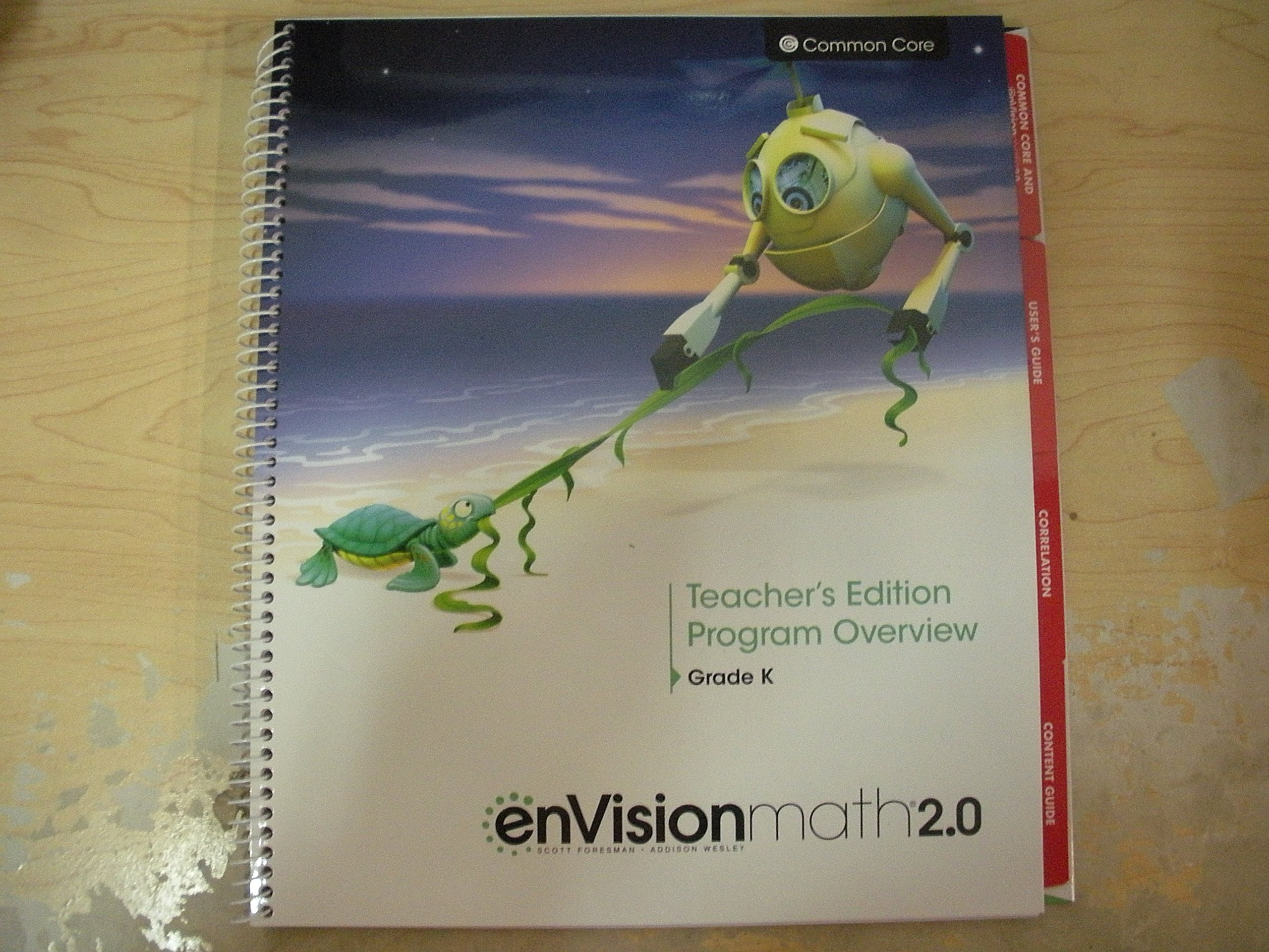 EnVisionmath 2.0 Teacher's Edition Program Overview Grade K Common Core ...