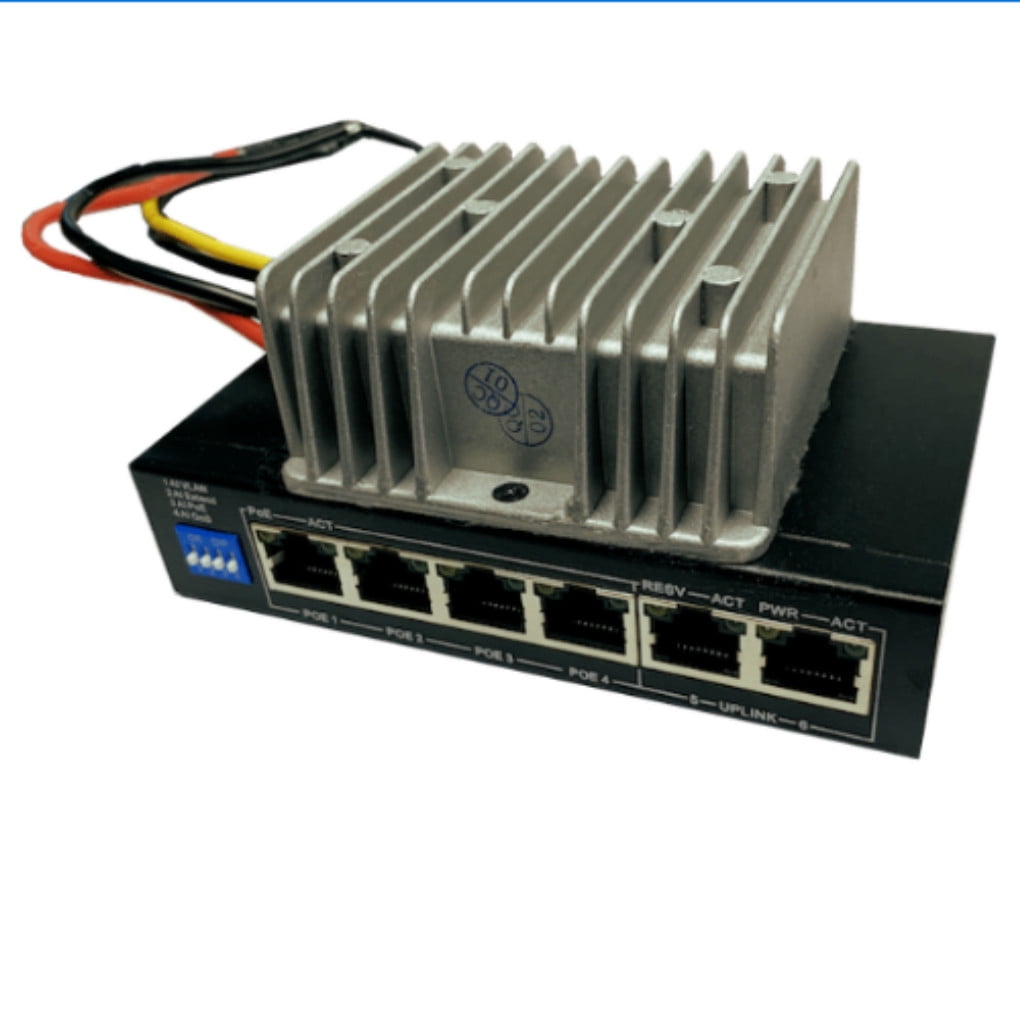 Enable-IT Automotive / Mobile Gigabit PoE 5 Port Switch - Walmart ...