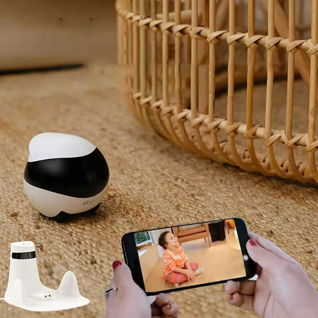 Enabot Pet Camera Home Security Camera, Movable Indoor WiFi Cam, 2 Way ...