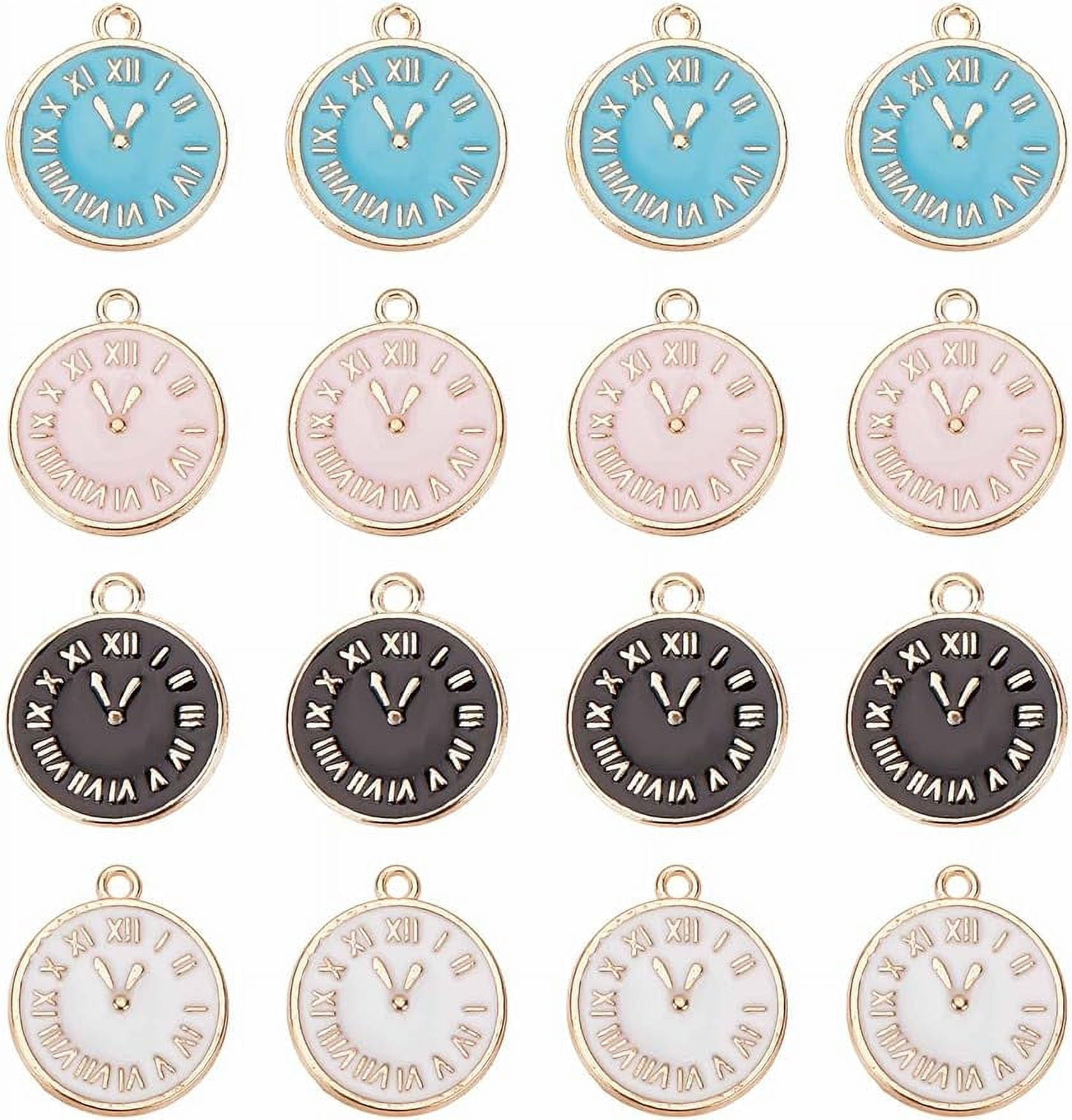 Enamel Clock Time Charms - Walmart.com