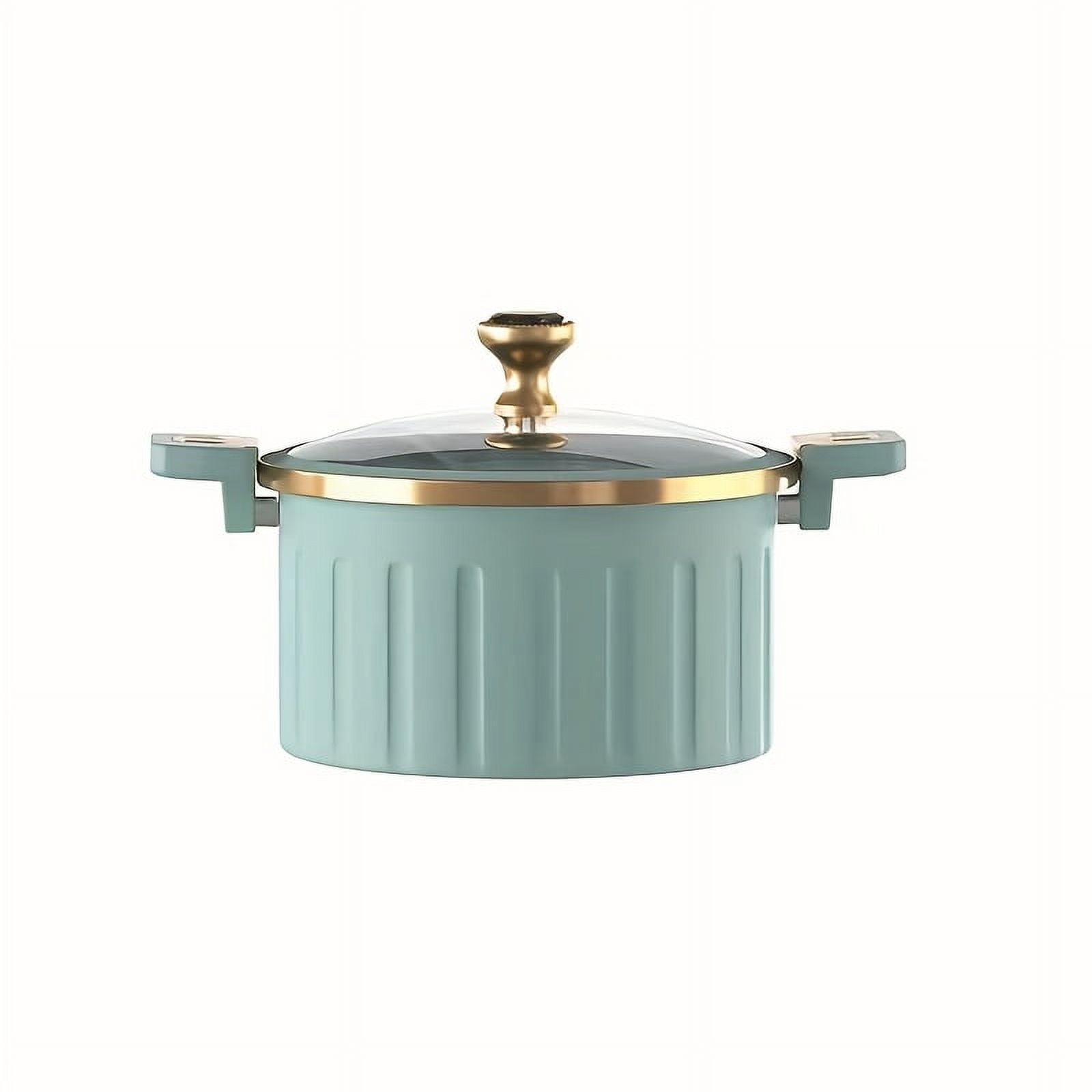 Enamel Cooking Pot, Large-capacity Double-handled Stew Pot, Non-stick ...