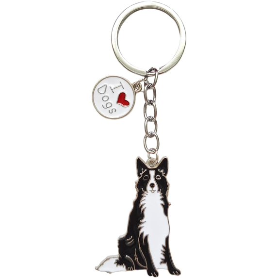 Enamel Dog Pet Keychain - A Heartwarming Memorial and Adorable ...