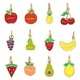 Enamel Fruits Charm Mix by Bead Landing - Charms for DIY Jewelry Making ...