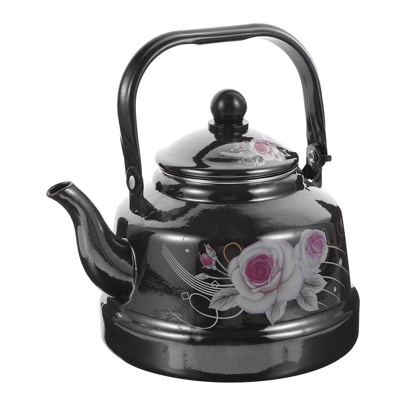 Enamel Kettle Vintage Decor Household Teakettle Tea Kettle Stovetop ...