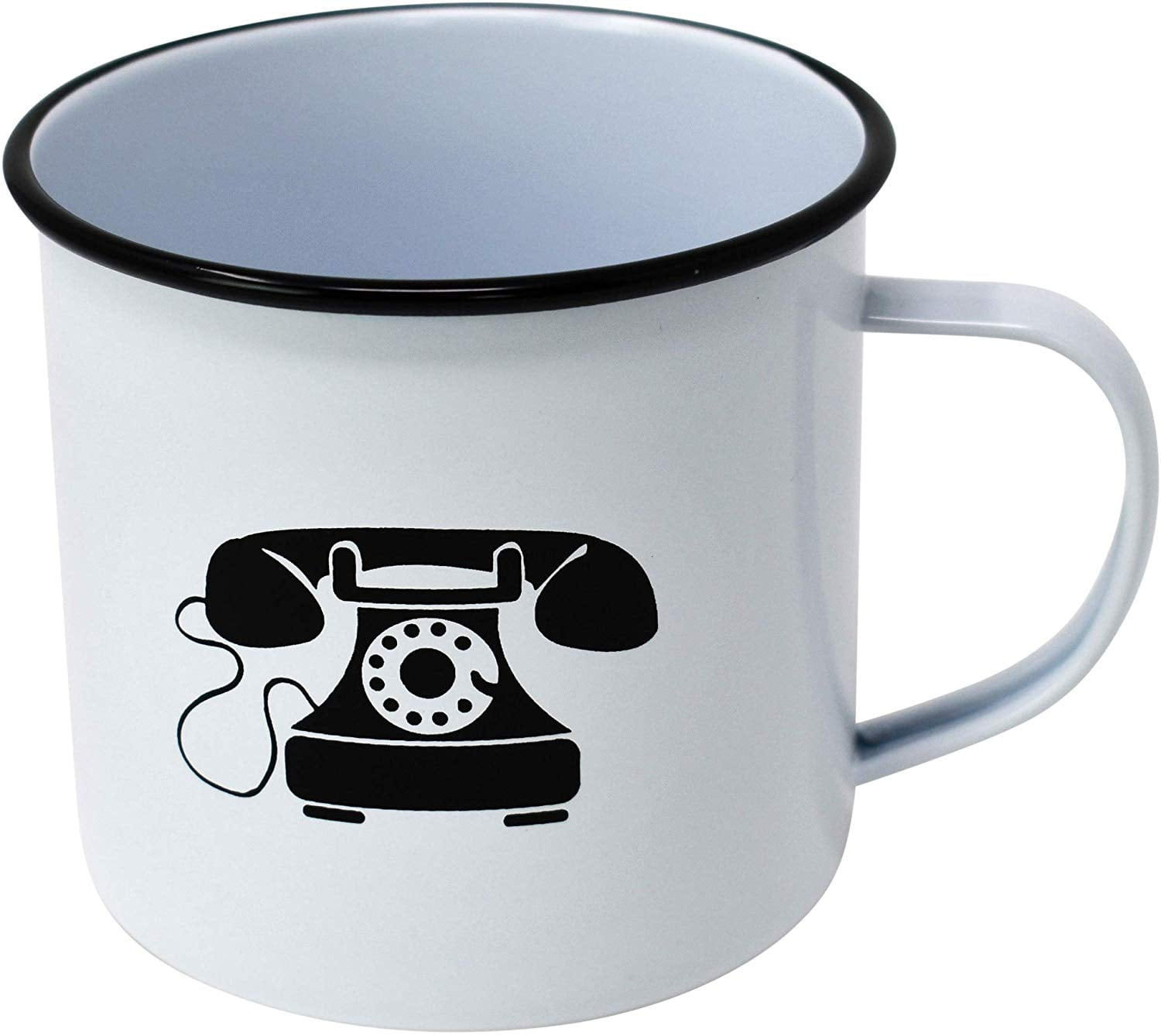 Enamel Mug by Modern Retro! Camping Mug in 8 Vintage Enamelware Designs ...