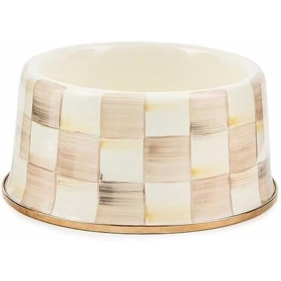 Enamel Pet Bowl, Cute Cat and Dog Bowl for Food and Water, Medium ...