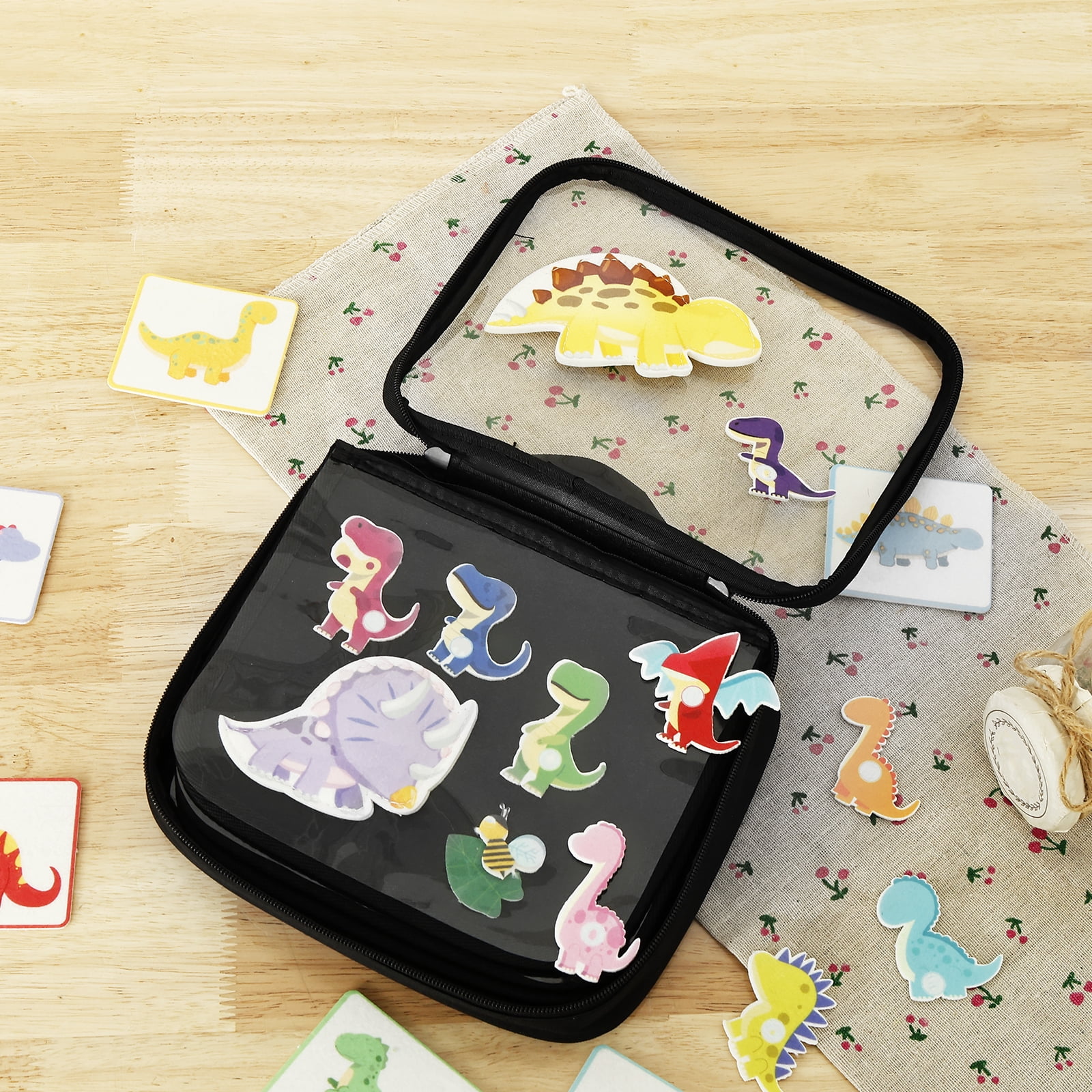 Enamel Pin Display Bag EVA Hard Shell Pin Trading Book, 6 Page ...