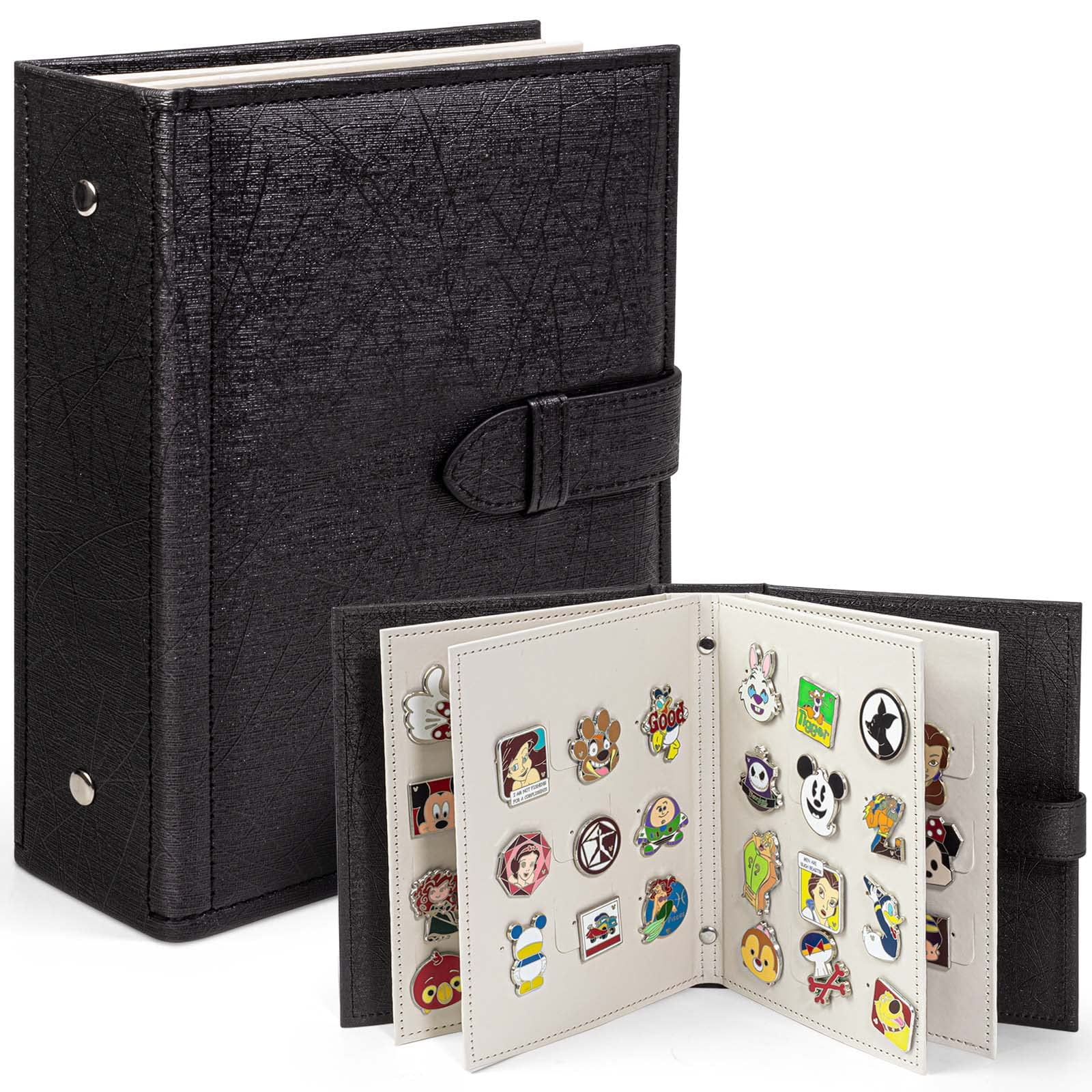 Enamel Pin Display Book, Portable Pin Trading Book, to Display and ...