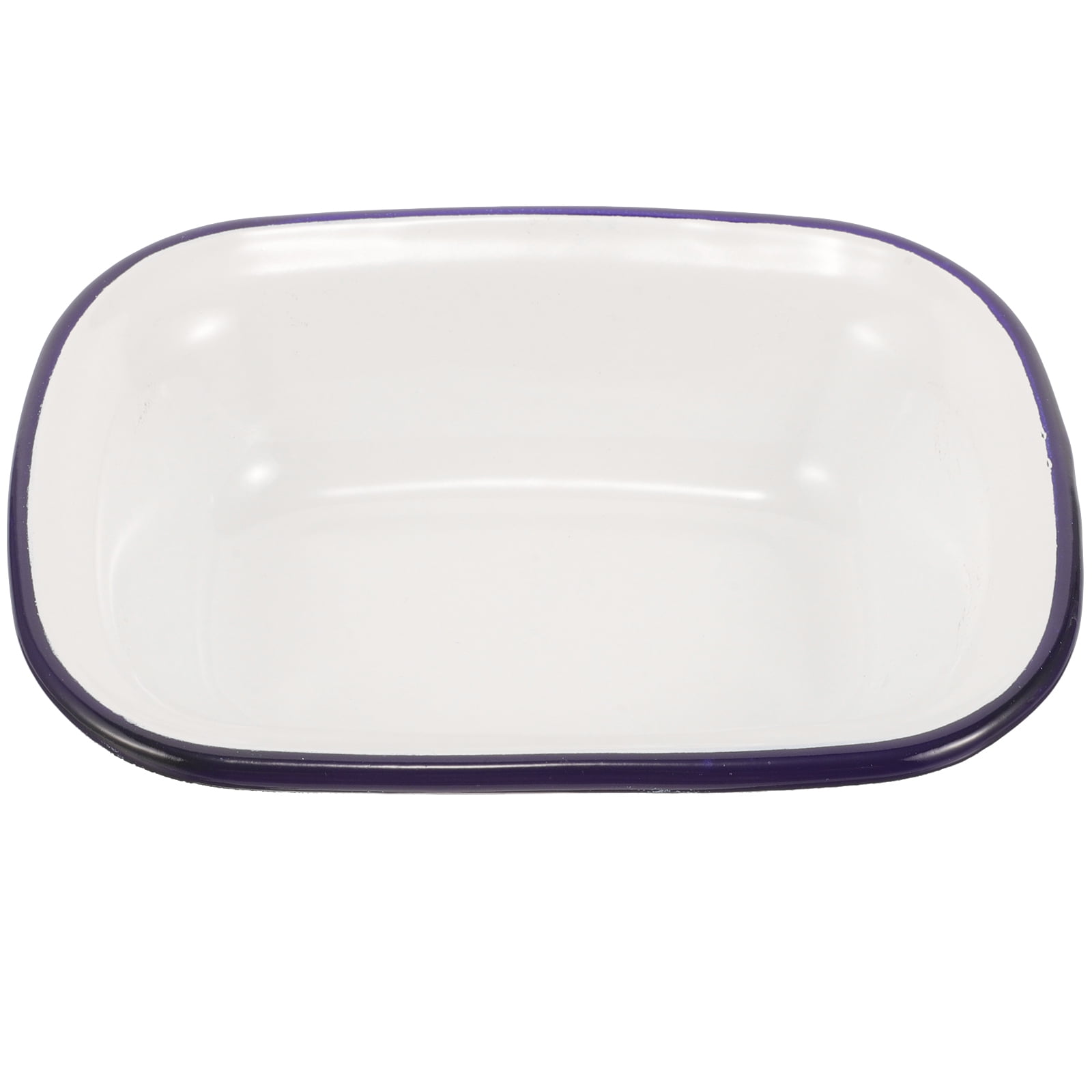 Raindrops Enamelware Baking Pan Roasting Dish Food Storage Container ...