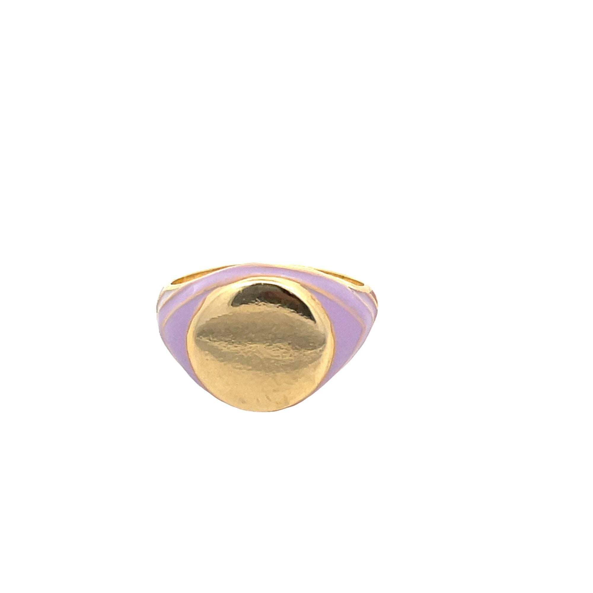 Enamel Ring Adjustable Stackable Rings - Walmart.com