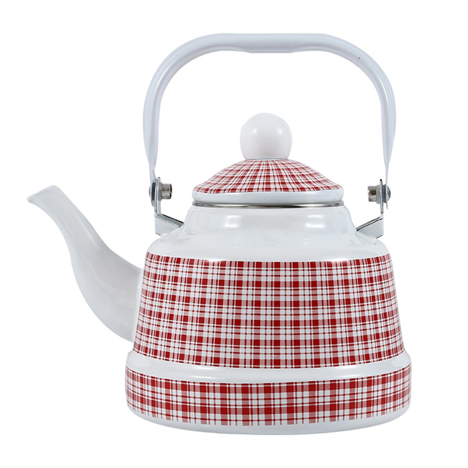 Enamel Tea Kettle Coffee Pot Vintage Floral Enameled Tea Pot for ...