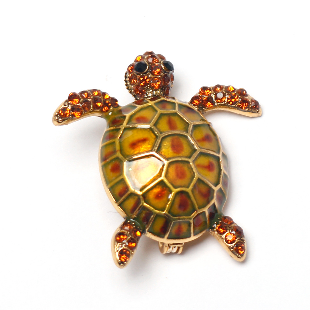 Enamel Turtle Brooches For Women Luxury Designer Classic Unique ...