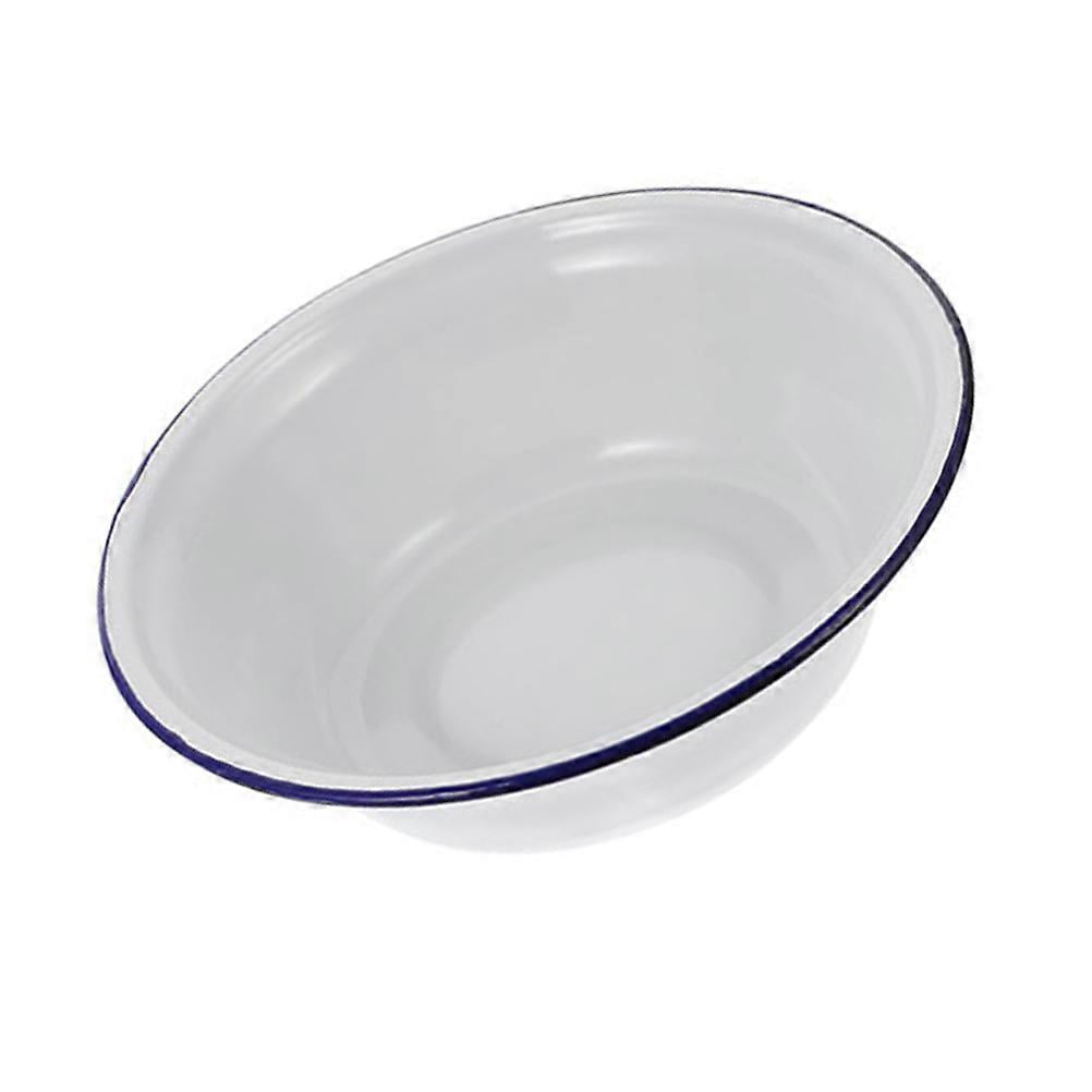 Enamel Utility Bowl, Perfect for Cooking Tasks and Personal Hygiene ...