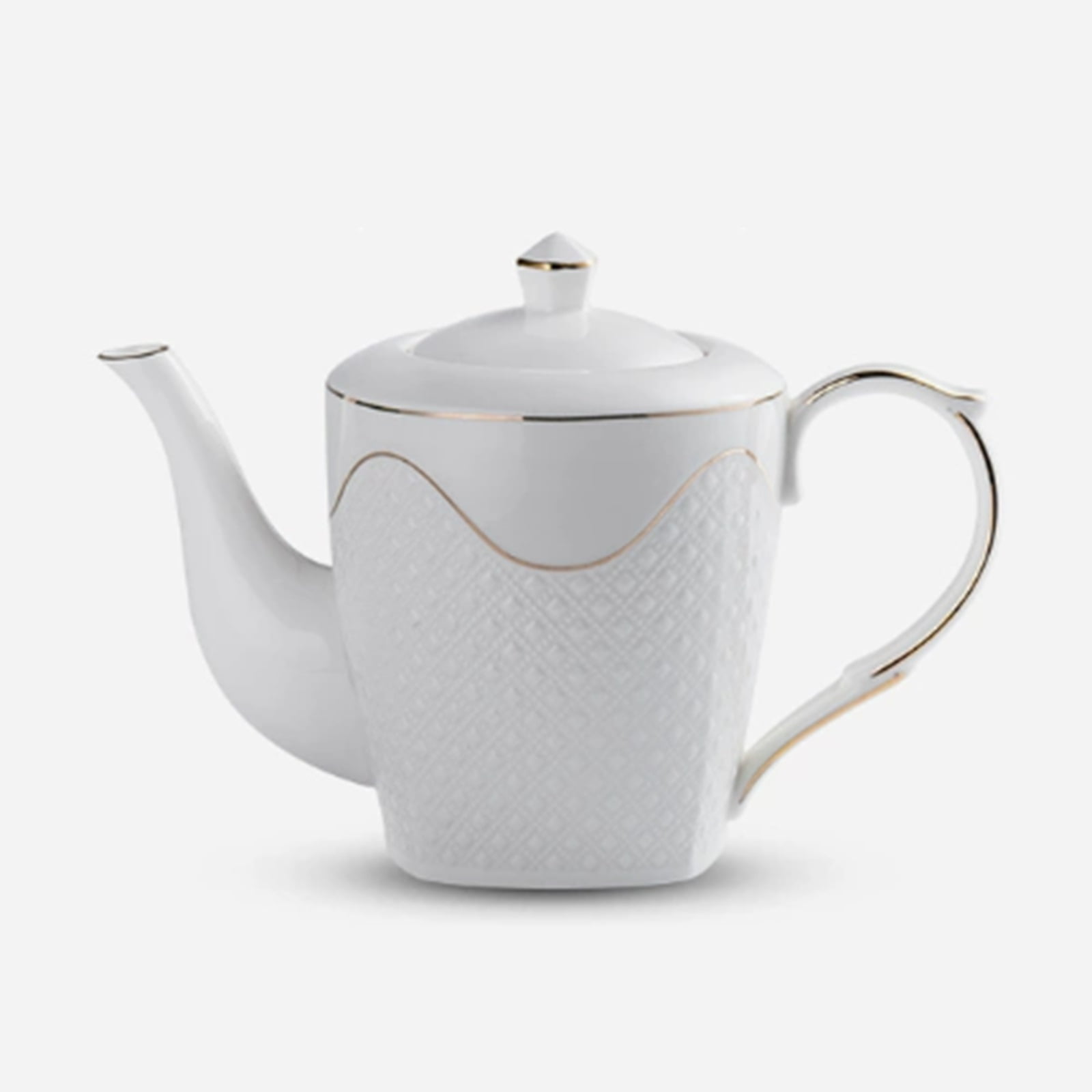 Enamel teapot with handle bone china tea kettle, coffee pot tea kettle ...