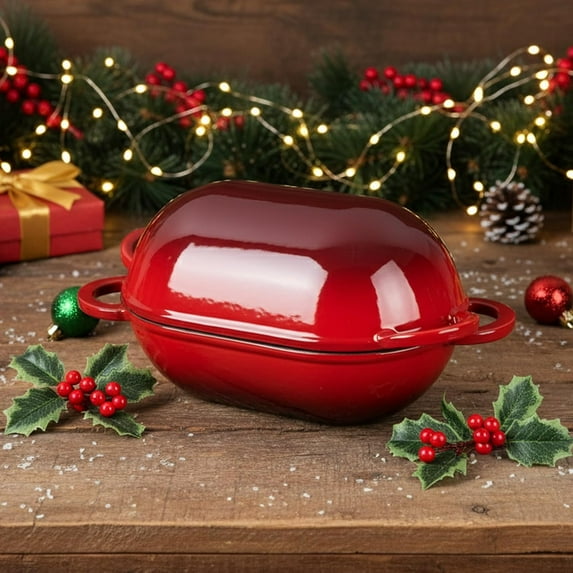 Enameled Cast Iron Dutch Oven, 2.8QT Dutch Oven Pot with Lid for ...