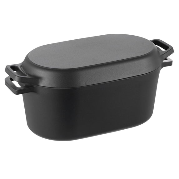 Enameled Cast Iron Dutch Oven,3.5 Quart Pot with Lid,Heavy-Duty ...