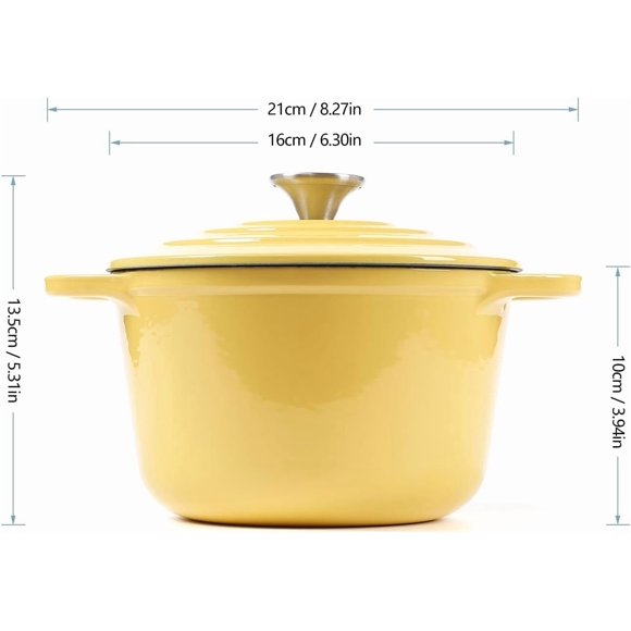 Mini Cast Iron Dutch Ovens in Bright Colors for Versatile Cooking
