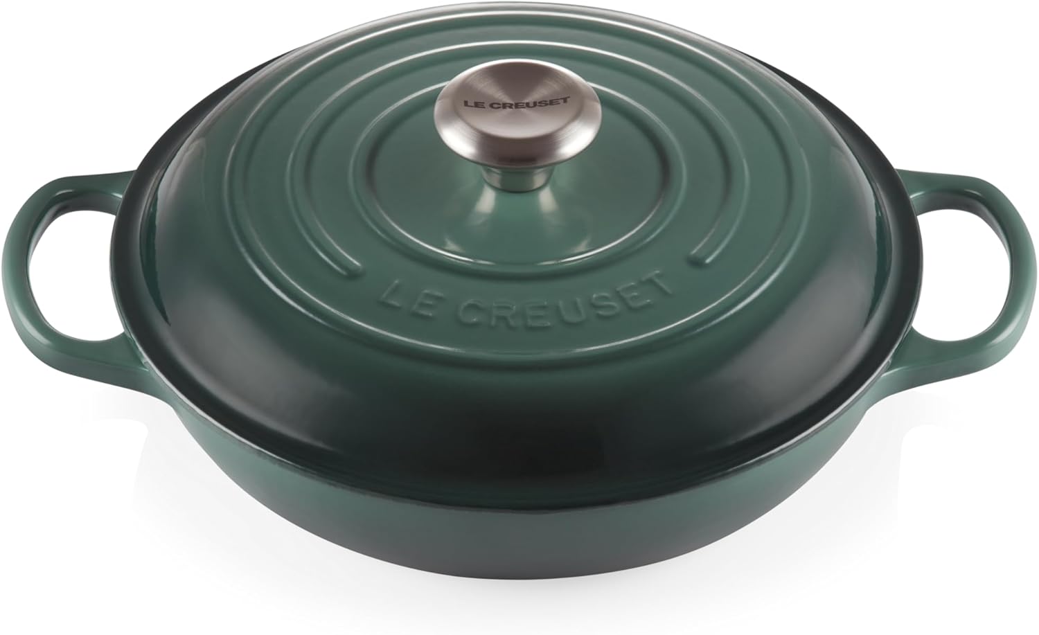 Enameled Cast Iron Signature Braiser, 2.25 qt., Artichaut - Walmart.com
